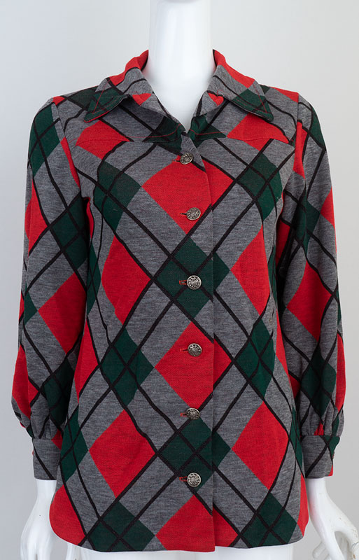 1960s Argyle Jacket: Ballyhoovintage.com