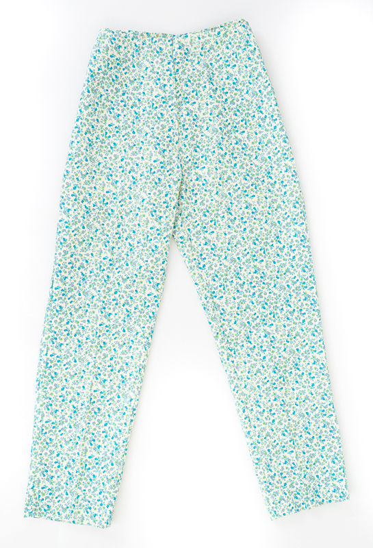 Never worn 1960s Calico Print Slacks: Ballyhoovintage.com
