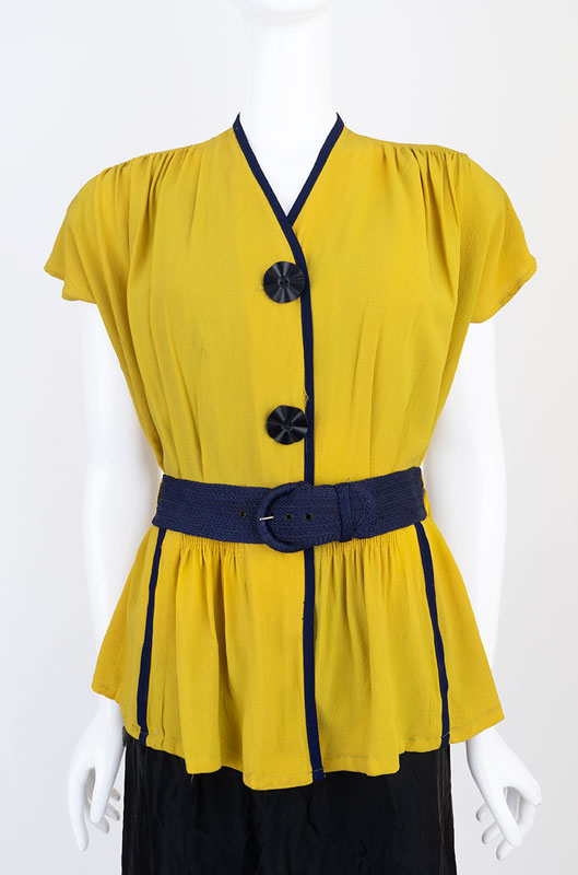 Divine 1930s Chartreuse Jacket: Ballyhoovintage.com