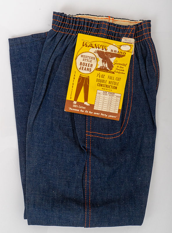 1950s Kids Hawk Brand Jeans: Ballyhoovintage.com