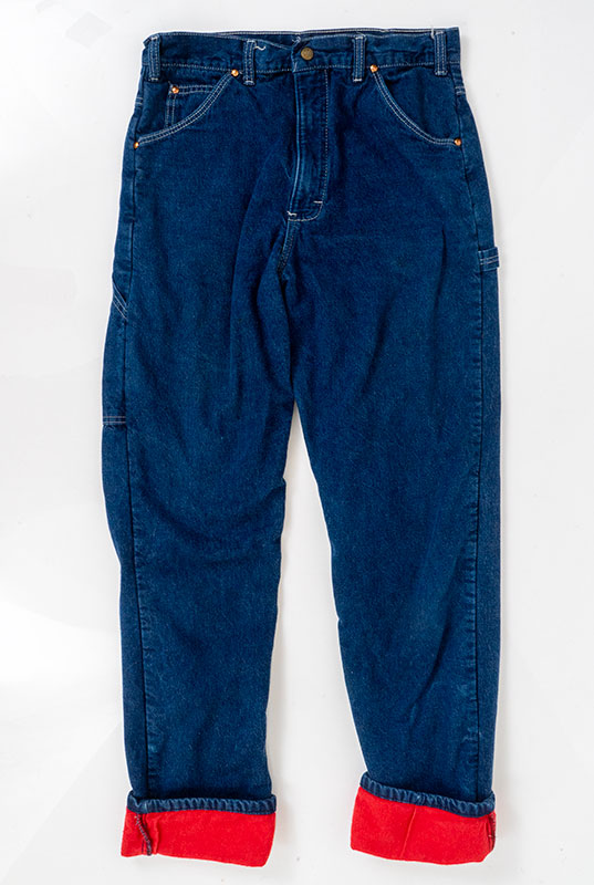 Vintage Wearguard Flannel Lined Jeans: Ballyhoovintage.com