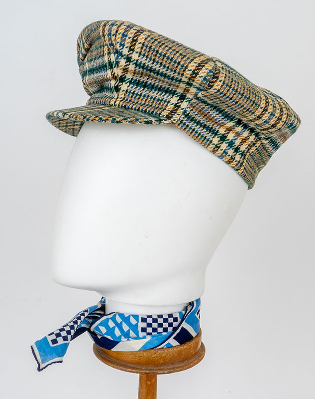 Vintage Wool Tweed Jeff Cap: Ballyhoovintage.com