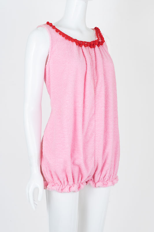 1960s Terry Cloth Playsuit Romper: Ballyhoovintage.com