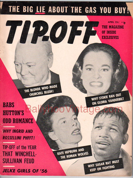 The First Edition of "Tip Off" Magazine: Ballyhoovintage.com