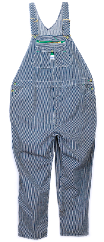 Hickory Stripe Railroad Overalls XXL: Ballyhoovintage.com