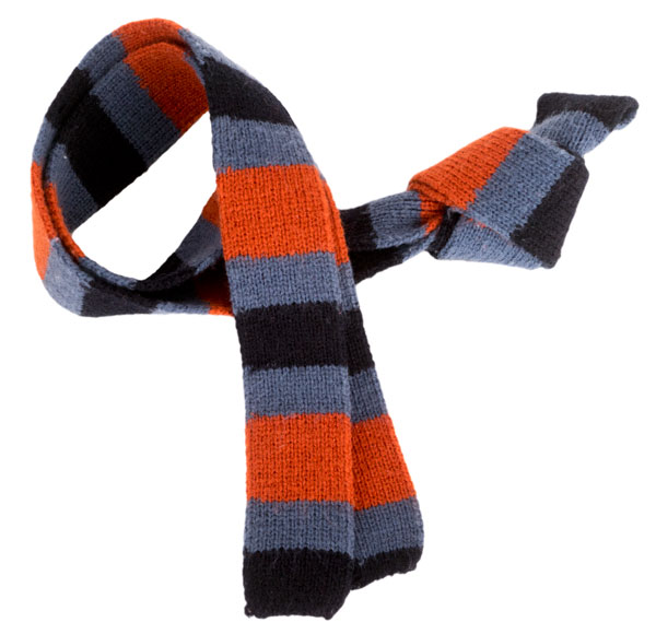 School Stripe Mod Knit Tie: Ballyhoovintage.com